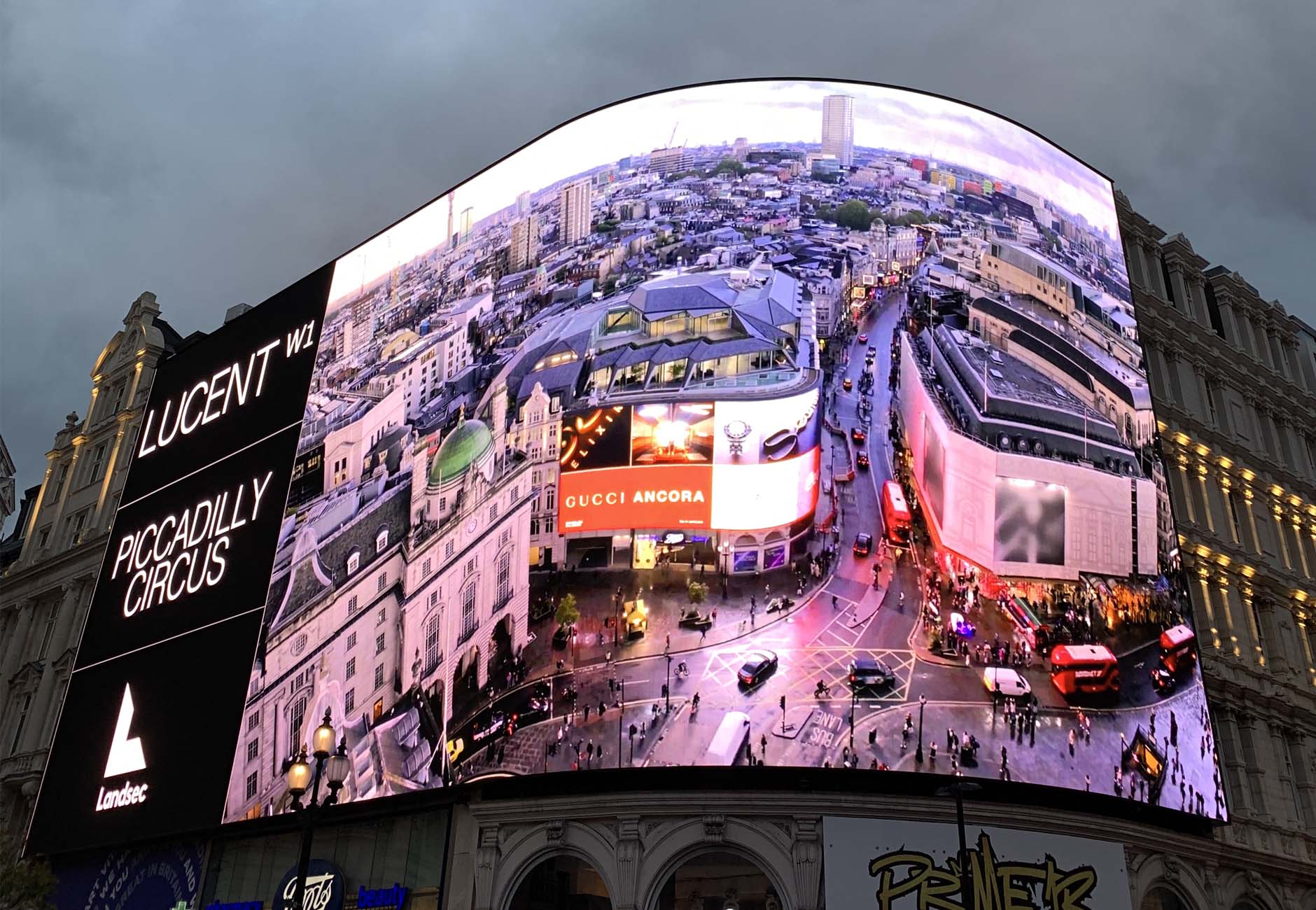 Lighting up Piccadilly Circus - L&P Group